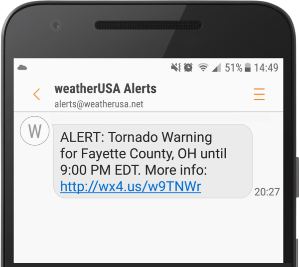 Free Weather Alerts by Text Message and E-mail Free Weather Alerts by Text Message and E-mail